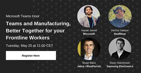 Microsoft Teams Hour A Microsoft Teams Device For Every Frontline Worker