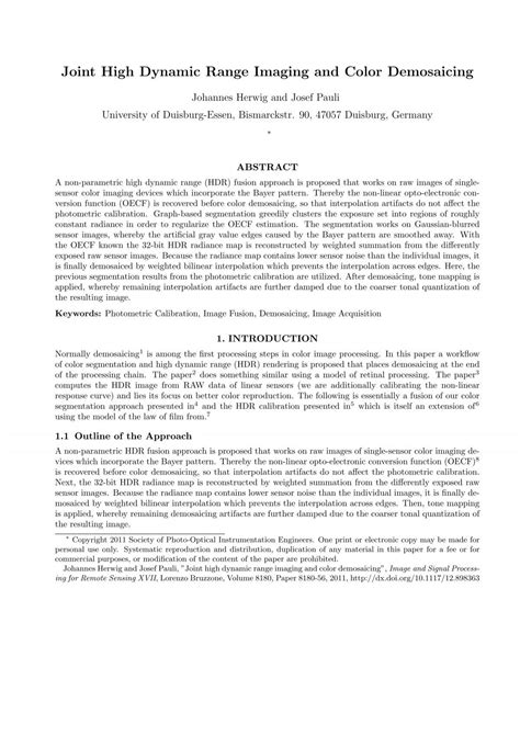 Joint High Dynamic Range Imaging And Color Demosaicing