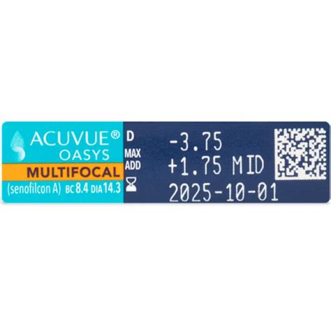 Acuvue Oasys® Multifocal 6pk Contact Lenses Anytime Contacts