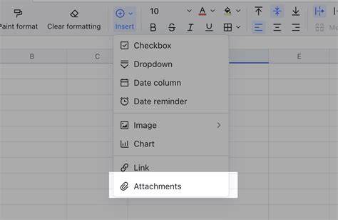Add Attachments Into Cells In Sheets