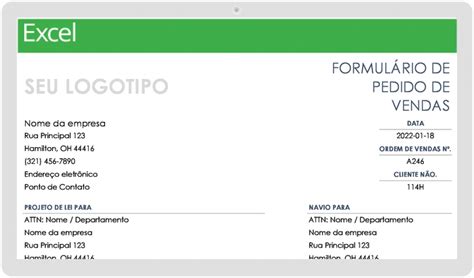 Descargar Plantilla De Formulario De Pedido De Camiseta En Excel
