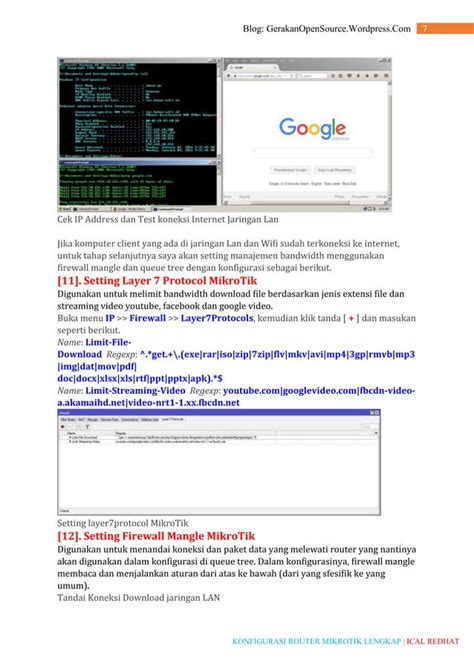 Konfigurasi Router Mikrotik Lengkap Pdf