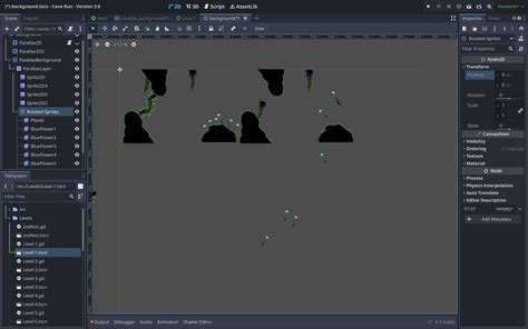 Parallax Mirroring With Rotated Sprites Help Godot Forum
