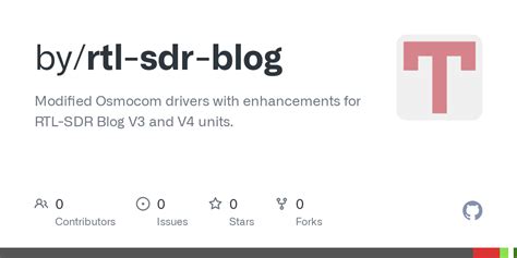 GitHub By Rtl Sdr Blog Modified Osmocom Drivers With Enhancements For RTL SDR Blog V And V