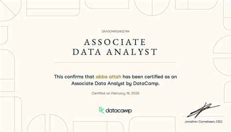 Dataanalytics Datacampcertified Sql Sql Certification Dataskills