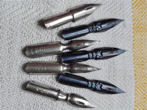 Vintage Calligraphy Nibs Dip Pen Nibs Set Steam Punk Etsy Steam Punk Jewelry Calligraphy