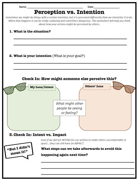 Intention Vs Impact Teaching Social Skills Just Counseling Things