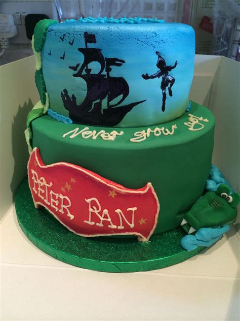 Peter Pan Cake Peter Pan Cakes Peter Pan Party Disney Cakes