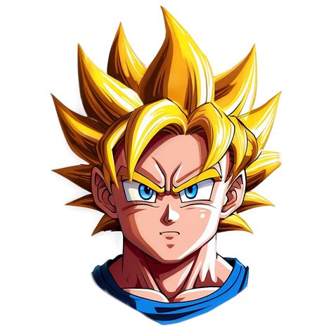 Goku Hair Turning Super Saiyan Png 06122024 Png Image