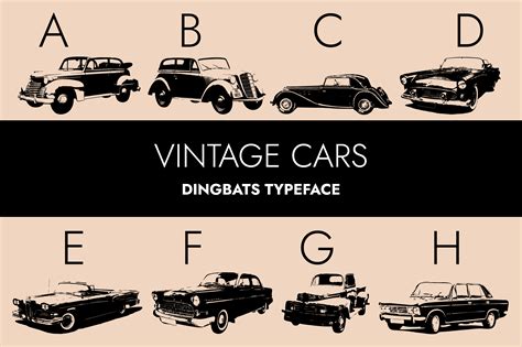 Classic Cars Logo Font