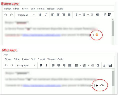 Tinymce And Emojis Bugs Scriptcase Low Code
