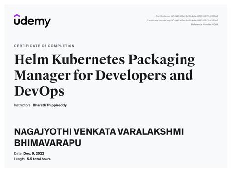 Nagajyothi Venkata Varalakshmi Bhimavarapu On Linkedin Certificate Of Completion