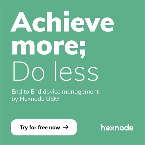 Hexnode On Linkedin Unified Endpoint Management Solution Cloud Based