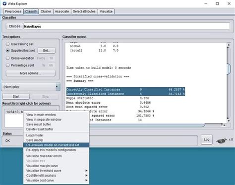 Building And Evaluating Naive Bayes Classifier With Weka Do It Easy