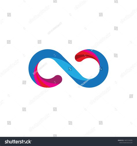 인피니티 로고 디자인 템플릿 벡터 그림 스톡 벡터로열티 프리 1825724978 Shutterstock