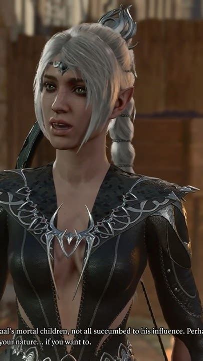 Telling Shadowheart You Are Bhaalspawn Baldursgate3 Bg3 Shadowheart