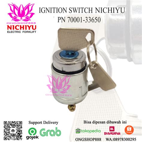 Jual Kunci Kontak Forklift Nichiyu Ignition Switch Key Fb10 30 Switch