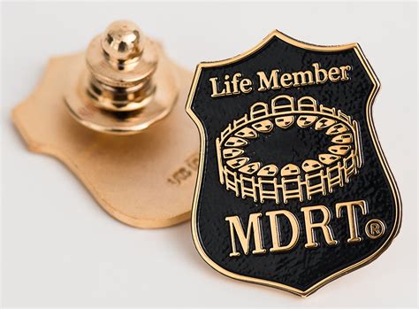 Life Member Tie Taclapel Pin Mdrt Store