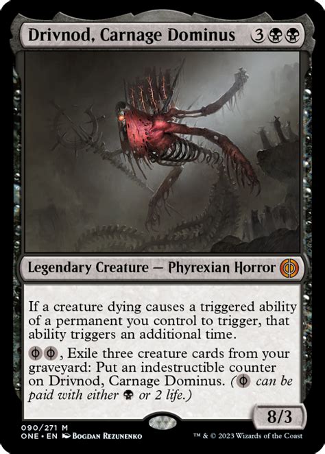 The Best Black Cards In Phyrexia All Will Be One Sci Fi Bloggerssci