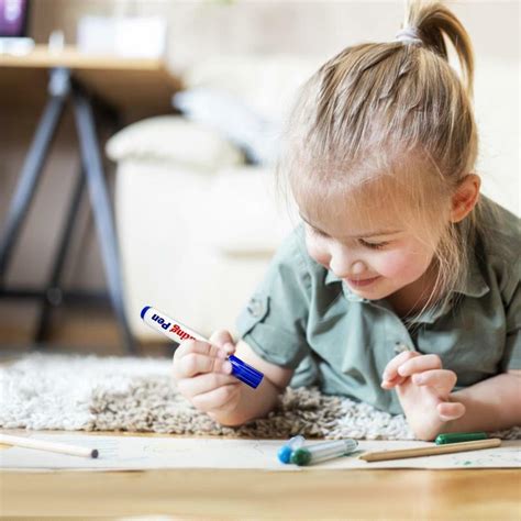 마법의 물 그림 펜 교실 팩 마커 칠판 표지판 유리 창 졸업 축하 학교 키즈 아트 4 개 펜 연필 And 쓰기 공급