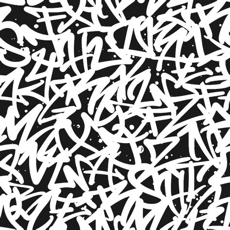 Black And White Graffiti Background Designs