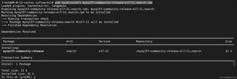 在linux Centos上安装mysql57mysql57 Community Release El7 11noarchrpm Csdn博客