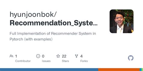 Recommendation System PyTorch BaseModel Py At Master Hyunjoonbok