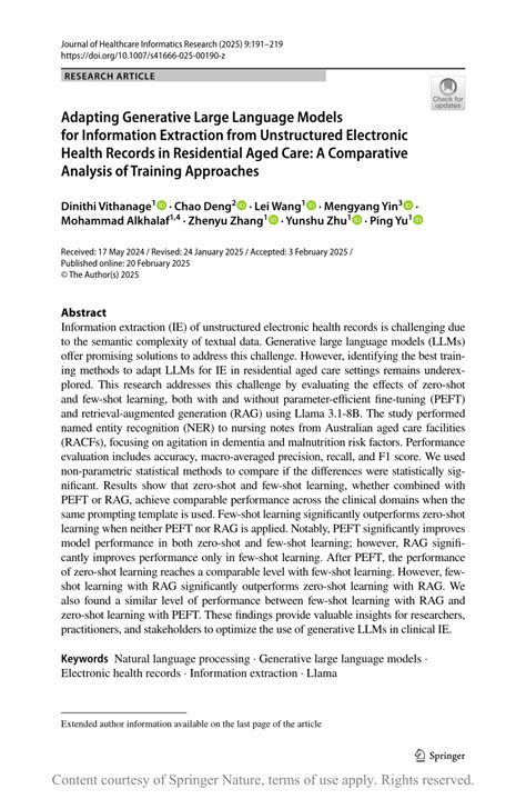 Pdf Adapting Generative Large Language Models For Information