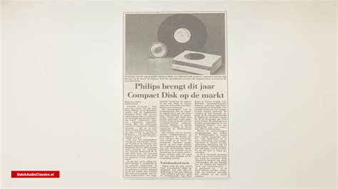 Philips Compact Disc System In The Nedia Dutchaudioclassics Nl