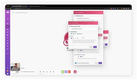 how to create a nocode pdf generation microservice with make and placid