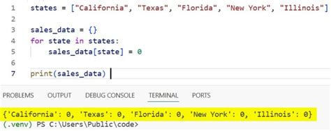 Initialize A Python Dictionary With Default Values