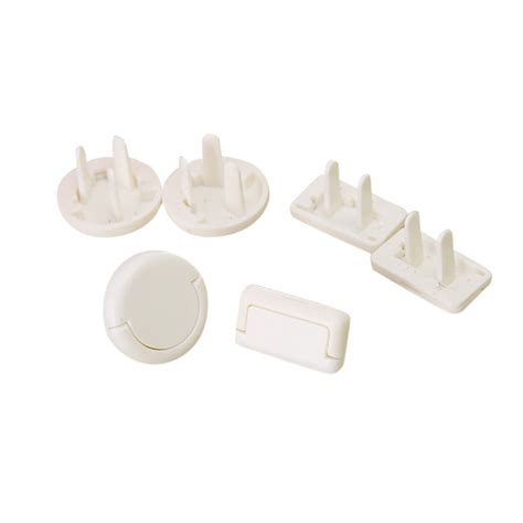 6pcs Socket Lock Socket Protective Cover To Prevent Electric Shock