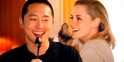 How Kristen Stewart And Steven Yeun Tried To Do Their Best Human Impression In Sci Fi Romance