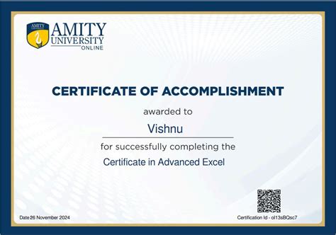 Vishnu Tiwari On Linkedin Advancedexcel Excelcertification