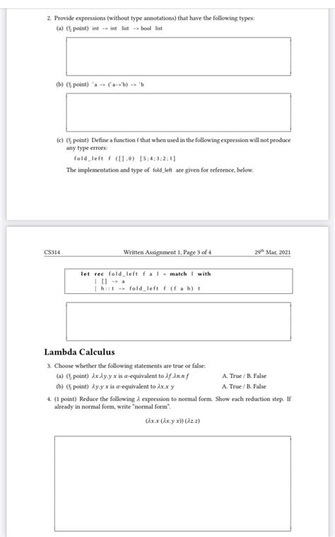 2 Provide Expressions Without Type Annotations