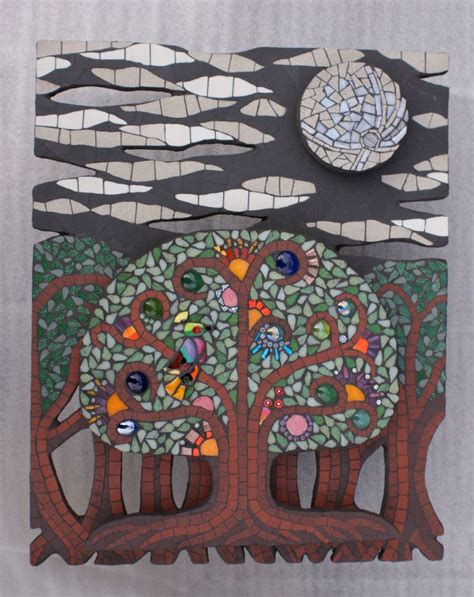 By The Light Of The Moon Angela Ibbs Mosaics