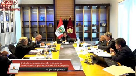 Tribunal Constitucional Declara Infundada Demanda Competencial Contra