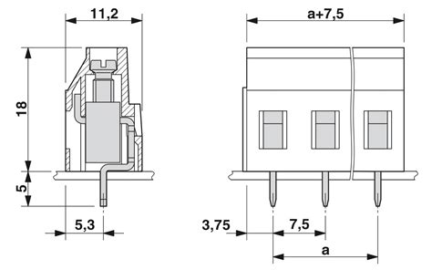 Gmkds 3 3 Pcb Terminal Block 1731035 Phoenix Contact