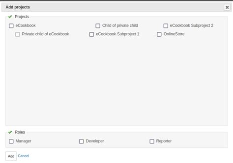 Defect Unexpected Checkbox Behavior In Project Tree When Configuring Groups Redmine