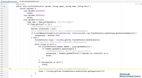 静态代码扫描工具之GadgetInspector探究 进阶的胖闹 pwnull