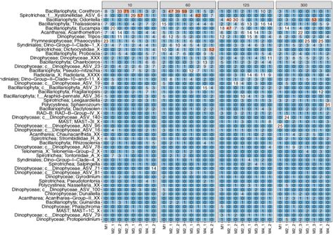 Fig S2 Heatmap Of The 50 Most Abundant Generaasvs In The Large Size