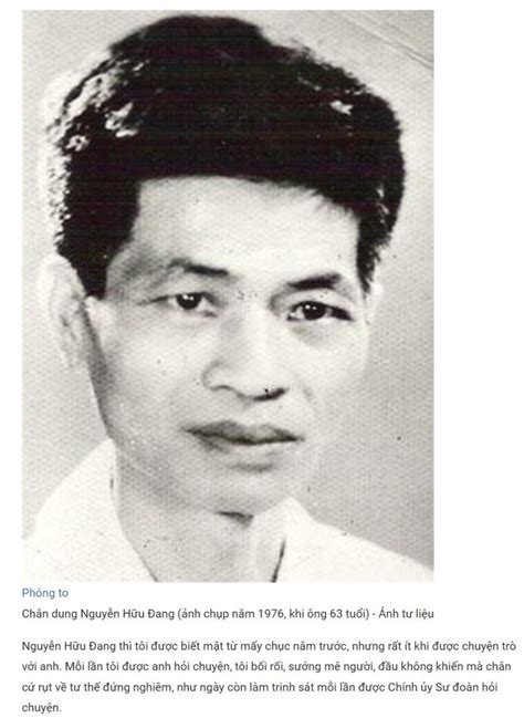 nguyễn hữu Đang tiếng dân