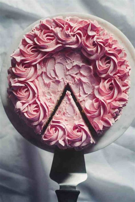 Vanilla Cake With Raspberry Frosting W Chocolate Ganache Chocolate