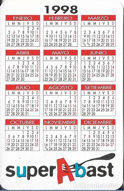 1998 Calendar