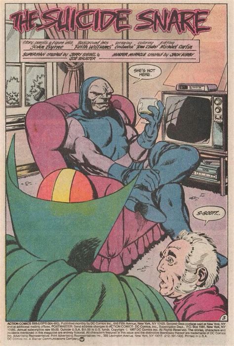Remember When Darkseid Forced His Adopted Son To Watch A Sex Tape Of