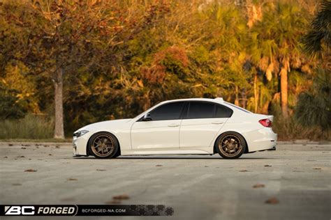 Bmw 3 Series F30 White Bc Forged Hcs21 Wheel Front