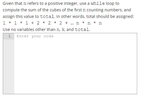 Solved Given That N Refers To A Positive Integer Use A Chegg