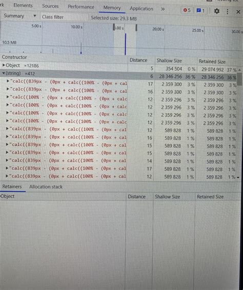 Javascript Understanding Memory Leak From Material Ui Table And Modal React Stack Overflow