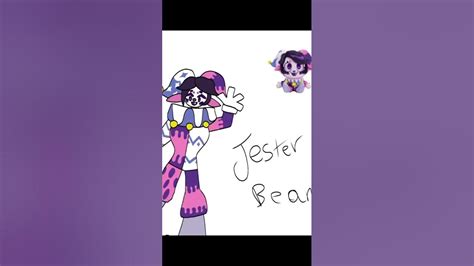 Jesterbean Speed Paint Art Plushie By Jellybean Youtube