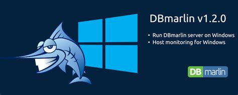 DBmarlin 1 2 0 Released Featuring Support For Windows Application